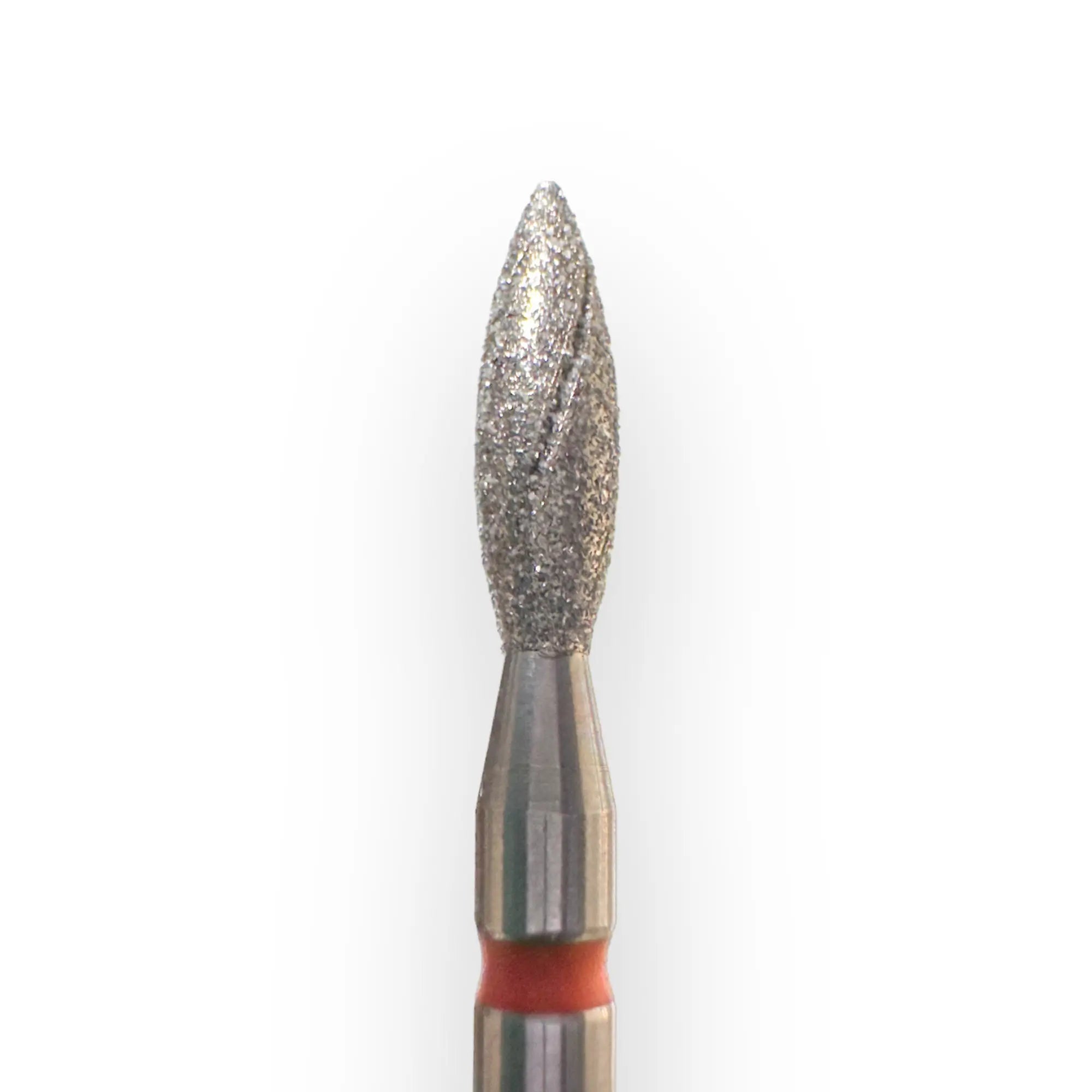 Diamond Nail Drill Bit – Flame Shape, 2.5 mm, Fine Grit – Micro Burs ...